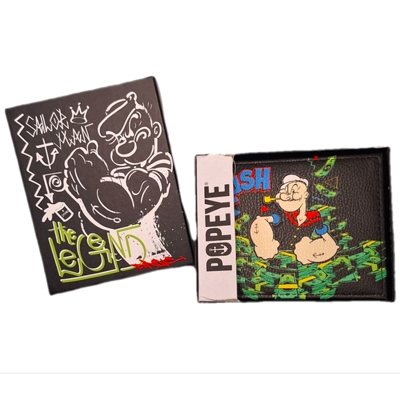 None | Other | 22 Popeye The Sailor Bifold Wallet | Poshmark